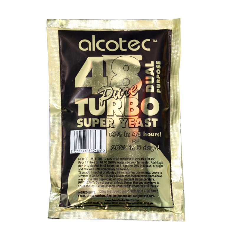 Alcotec 48 Hr Turbo Yeast (135 g)