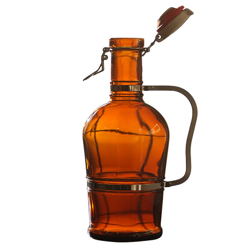 2 Liter Metal Handle Growler