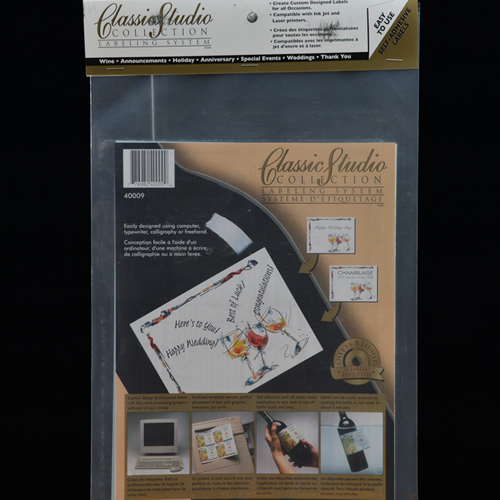 Celebration/Glass Classic Studio Labels - 32 Count