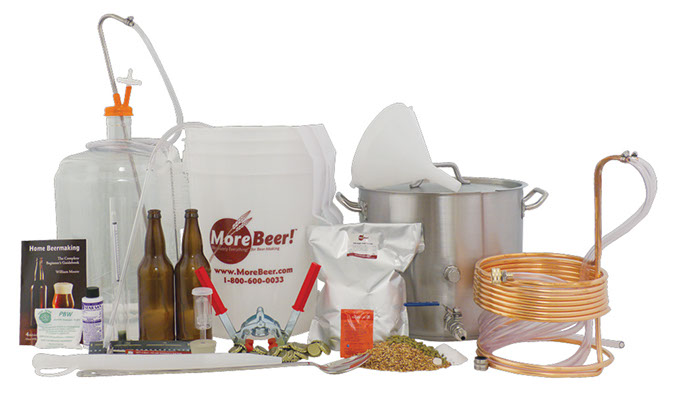 Personal Home Brewery Kit #4 - Bottling Super Deluxe With Glass Carboy