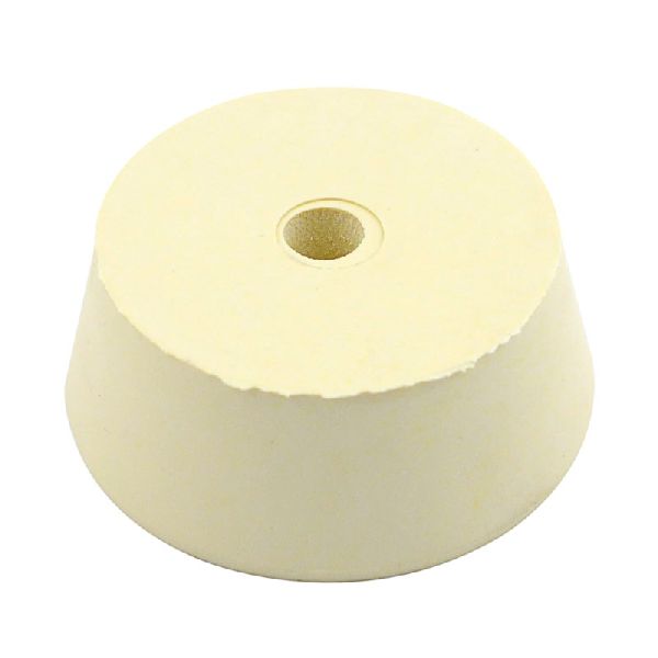 Drilled Rubber Stopper #11 ½