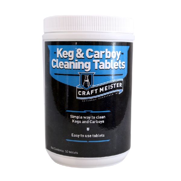 Craft Meister Keg & Carboy Cleaning Tabs- 55 count
